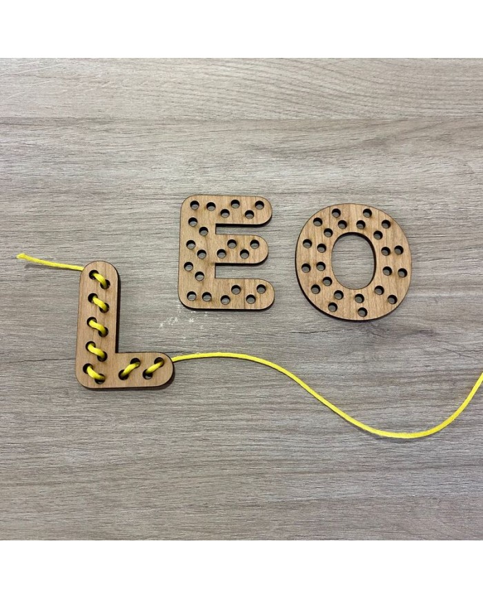 Letras para Coser - Sin cuerda